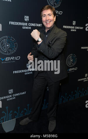 Bill McCuddy attends Swiss Watch Brand Frederique Constant launches 3.0 ...