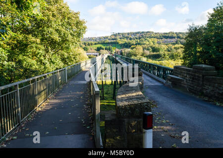Ovingham Pedestrian Bridge at Ovingham, Northumberland Stock Photo - Alamy