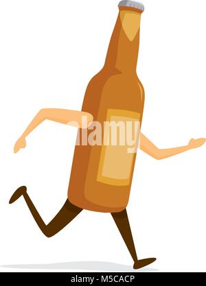 cartoon beer bottle Stock Vector Image & Art - Alamy