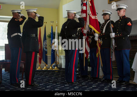 U.S. Marine Corps CWO5 Christian P. Wade, gunner, 2nd Marine Division ...