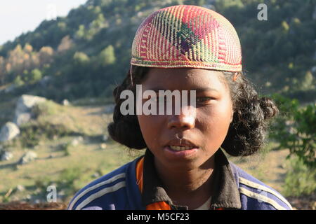 Betsileo tribe member, at Marina ,Madagascar Stock Photo - Alamy