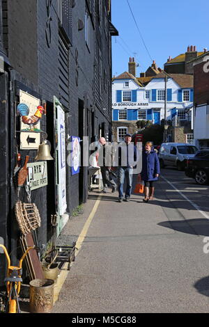 Quay Antiques and Old Borough Arms, The Strand, Rye, East Sussex ...