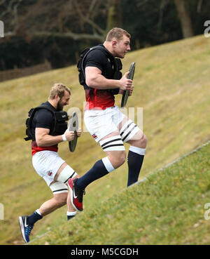 England's Sam Underhill during the training session at Fuchu Asahi ...