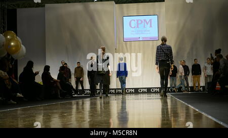 Catwalk model show in Moscow Stock Photo - Alamy