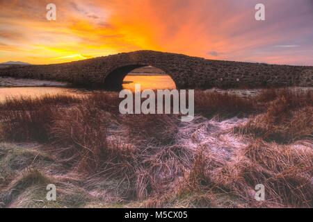 The Bridge at Aberffraw, Anglesey Stock Photo - Alamy