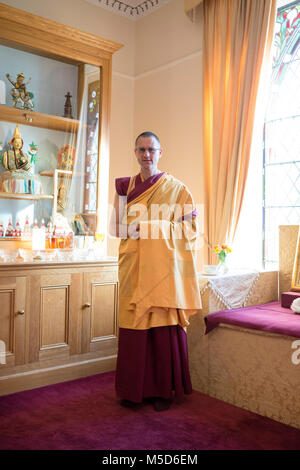 Monk at classroom Stock Photo - Alamy