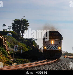 coaster train north county transit division between oceanside and san ...