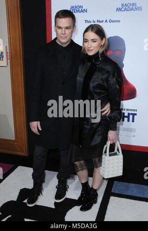 Michael C Hall and wife Morgan Macgregor arriving at the Mercury Prize ...