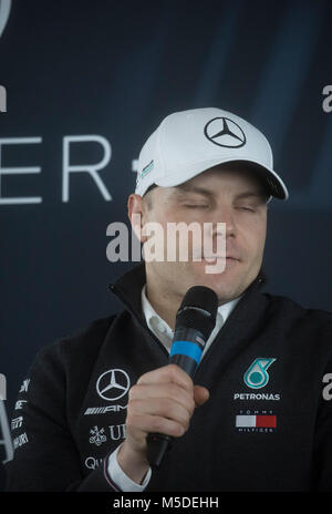 Silverstone, Northamptonshire, UK. 22nd Feb, 2018. Vallteri Bottas ...