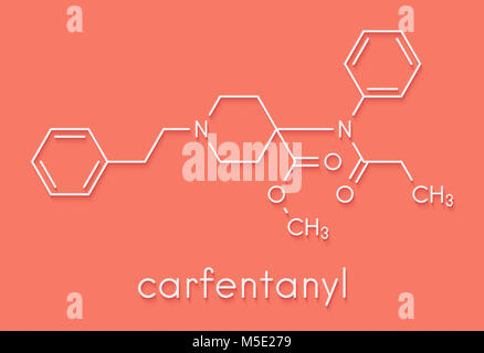 Carfentanil drug molecule Stock Photo: 47683682 - Alamy