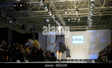 Catwalk model show in Moscow Stock Photo - Alamy
