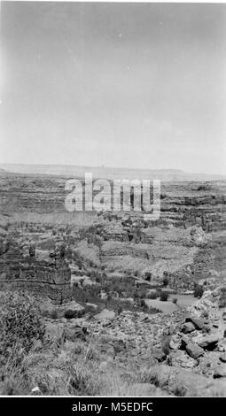 Grand Canyon Havasu Canyon HAVASU CANYON FROM TOP OF REDWALL, MOUNT ...