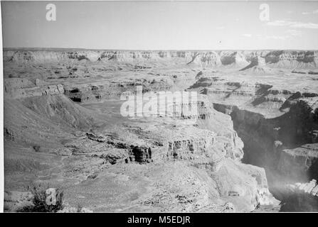 Grand Canyon Boysag Point LOOKING SOUTH AND UP HAVASU CANYON FROM ...
