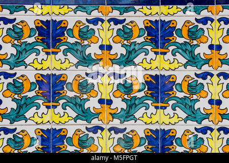 Spain, Catalonia, Barcelona. Painted ceramic tiles with verse in Stock ...