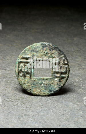 Chinese Qin State Ban Liang Coin Stock Photo - Alamy
