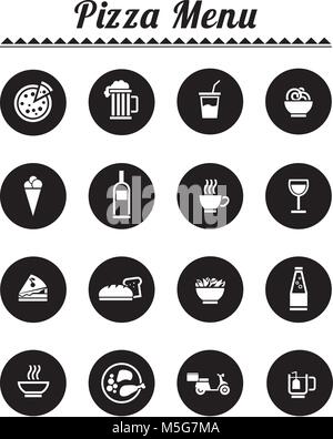 Slice of cake white flat icons on color rounded square backgrounds ...