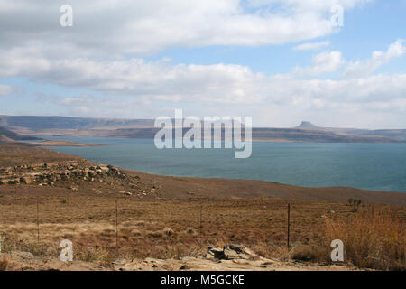 Sterkfontein Dam, located just outside the town of Harrismith, Free ...