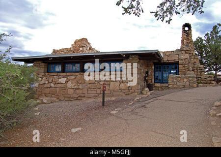 Lookout Studio designed by Mary Colter and built in 1914 for the Fred ...