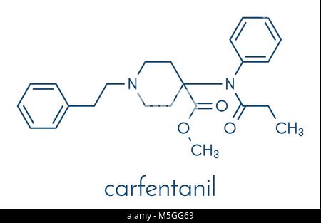 Carfentanil drug molecule Stock Photo: 47683682 - Alamy