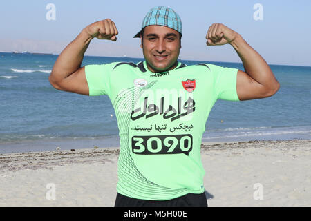 Ehsan Haddadi, the second discus throw men 2012 London Olympics, is ...