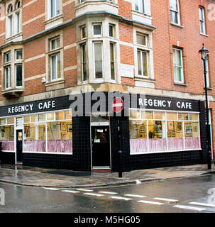 Regency Cafe, Westminster, London Stock Photo - Alamy