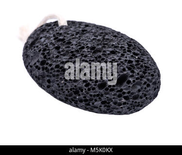 Real volcanic pumice stone on wooden vintage background Stock Photo - Alamy