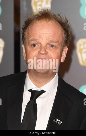 Toby Jones attends the BAFTA Film Awards at the Royal Festival Hall in ...