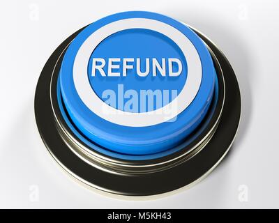 give and take push button, 3D rendering isolated on white background ...