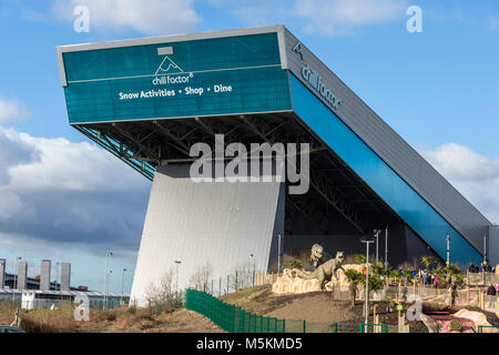 The Chill Factore building (FaulknerBrowns Architects 2007). Indoor ...