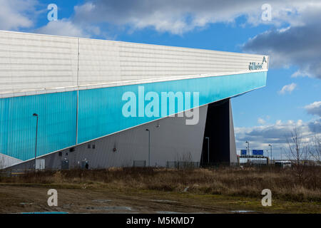 The Chill Factore building (FaulknerBrowns Architects 2007). Indoor ...