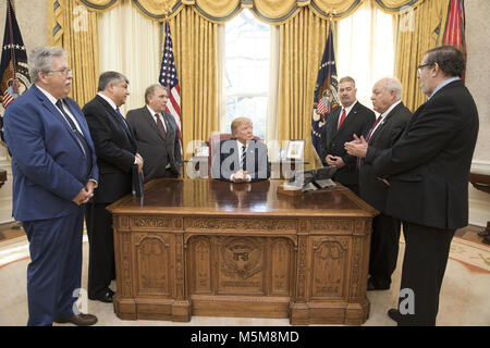 Teamsters President James P. Hoffa talks with sister retired St. Louis ...