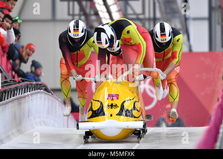 Bob Germany with LOCHNER Johannes, POSER Christian, WEBER Christopher ...