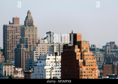 A rare view of downtown NYC skyline Stock Photo - Alamy