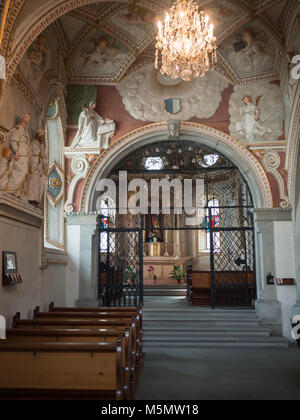 Franciscan Church, Luzern Stock Photo - Alamy