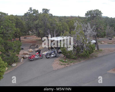 Grand Canyon Desert View Campground Stock Photo - Alamy