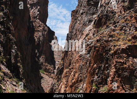 The Vishnu Basement Rocks of the Grand Canyon creating abstract ...