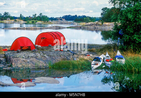 swedish campsite camping in sweden tent tents caravan caravans near ...