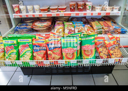 Cancun Mexico,Mexican,convenience store shelf shelves signs promotions ...