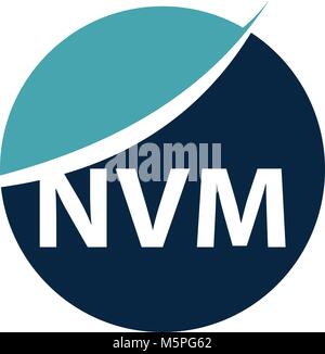 Letter NVM Modern Stock Vector Image & Art - Alamy