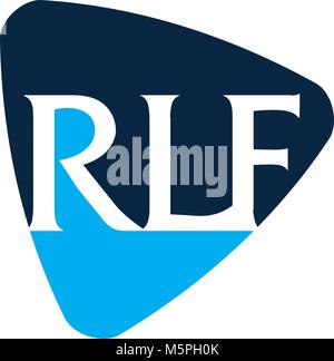 Letter RLF Modern Stock Vector Image & Art - Alamy