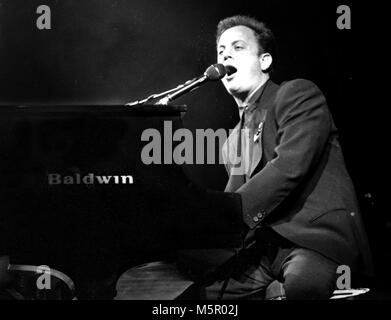 Billy Joel performing in the Boston Garden 1990 photo by bill belknap ...
