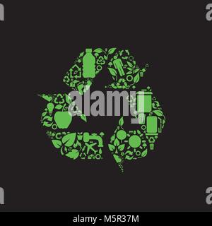 Environmental conservation symbols Stock Vector Image & Art - Alamy