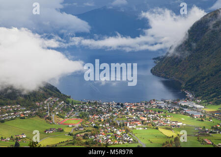 Norway - Vik, Sognefjord Stock Photo - Alamy