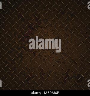 Diamond plate background. Realistic metal texture. Industrial ...