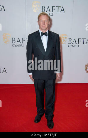Steffan Rhodri poses for a picture at the 26th British Academy Cymru ...