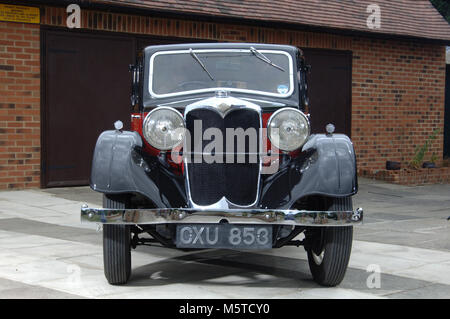 1936 Riley Merlin British classic sporting saloon Stock Photo - Alamy