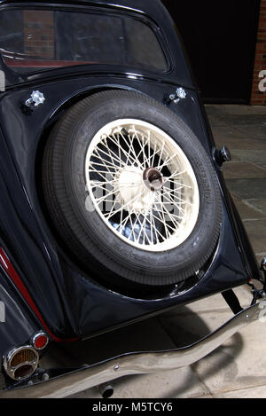 1936 Riley Merlin British classic sporting saloon Stock Photo - Alamy