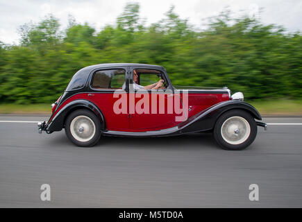 1936 Riley Merlin pre war British sports car Stock Photo - Alamy