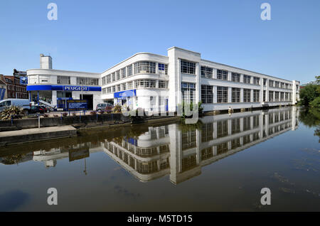 Rootes Motor group's 1930s factory in Maidstone, Kent, now a car ...