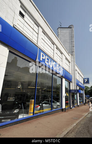 Rootes Motor group's 1930s factory in Maidstone, Kent, now a car ...